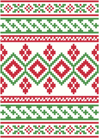 Christmas Bands - StitchyBox Samplers (Stitch It Up)
